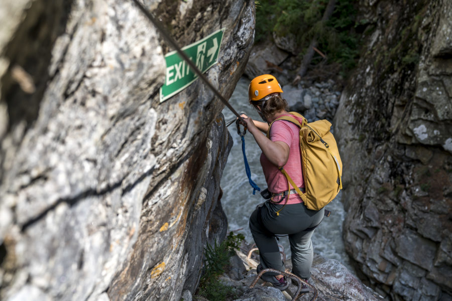 Tagesausflug Saas-Fee: Klettersteig Gorge Alpine, Längfluh & Hannigalp