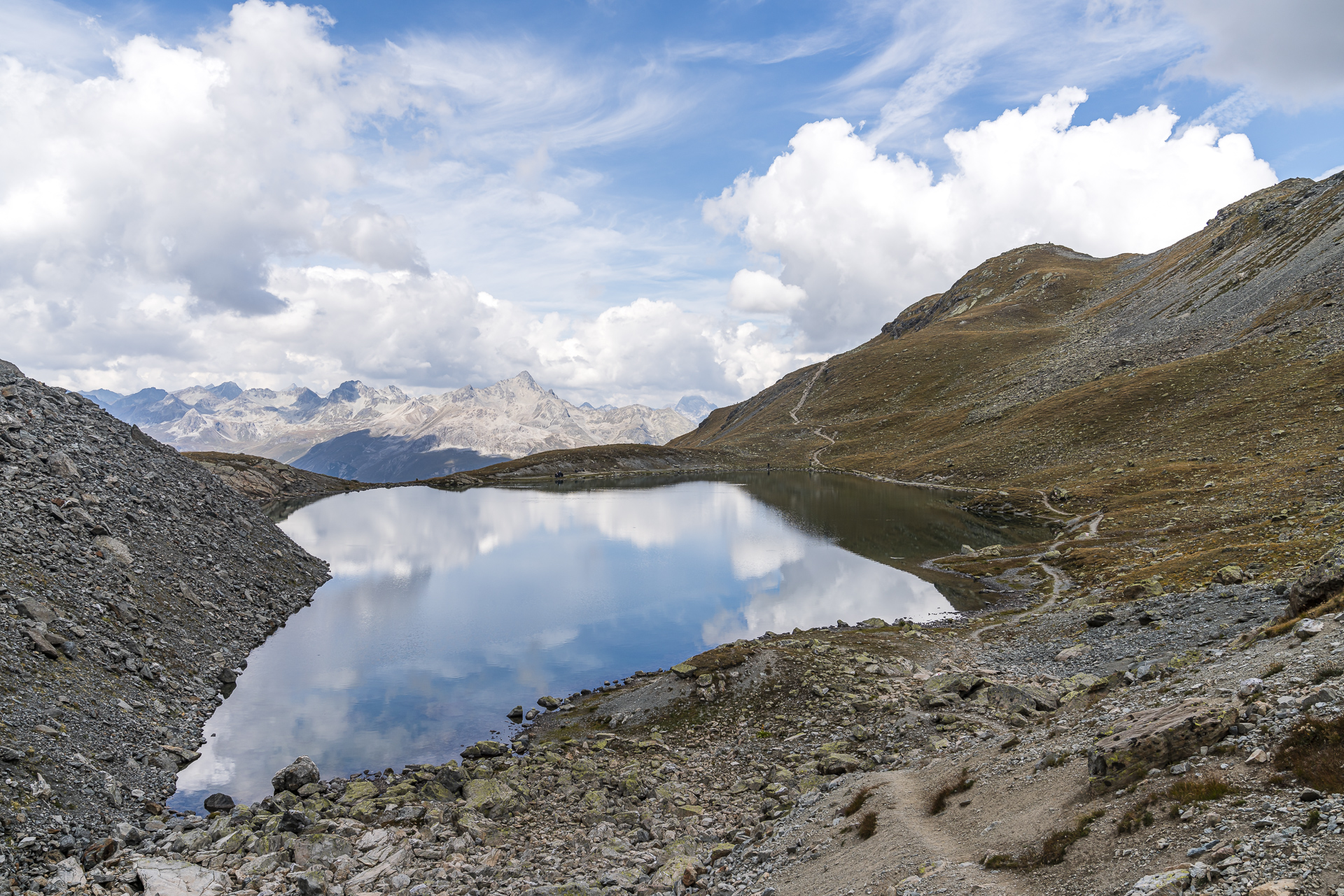 Muottas Muragl & Via Albula: Herbstwanderungen im Engadin Muottas Muragl & Via Albula: Herbstwanderungen im Engadin