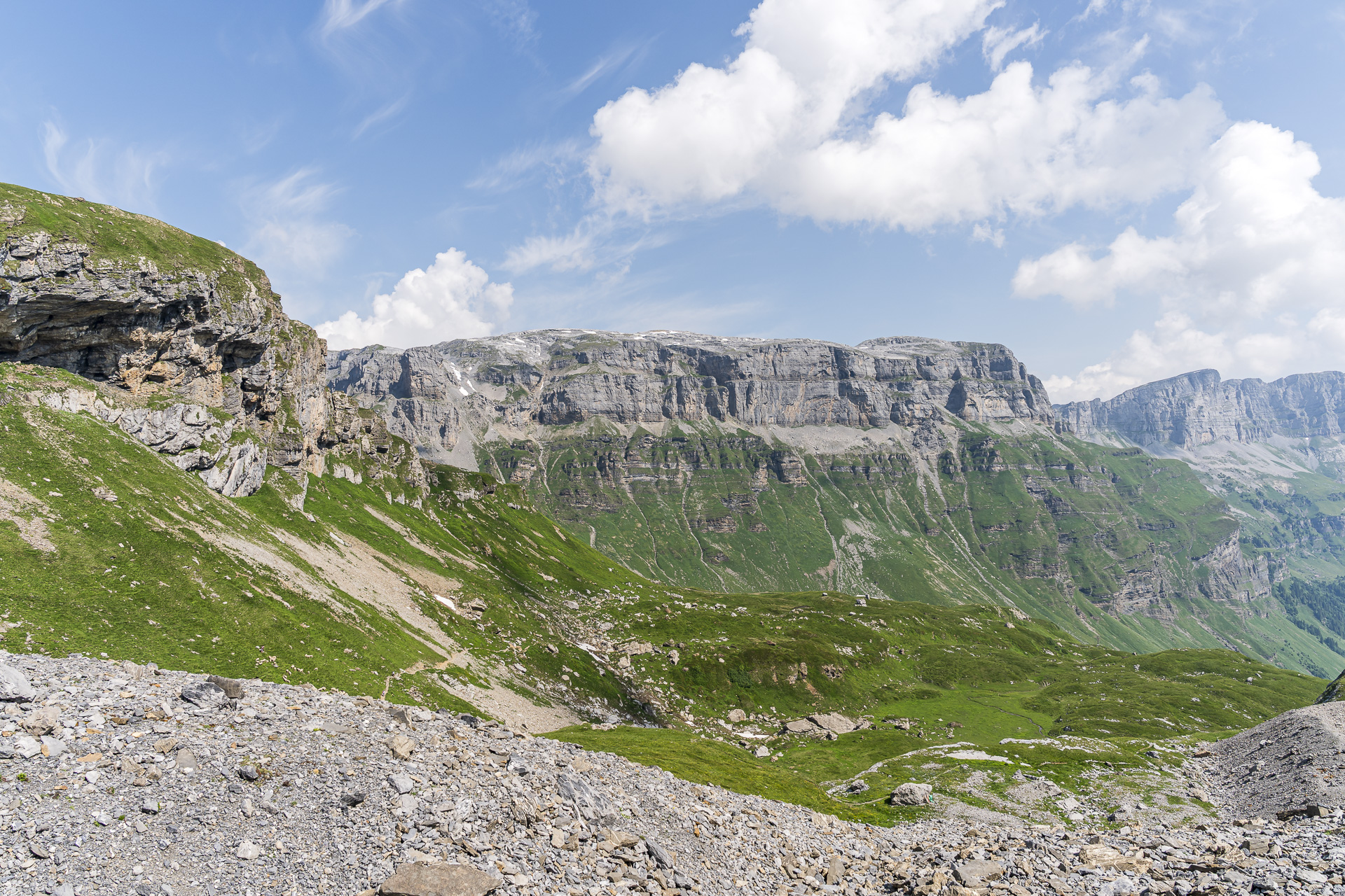 Clariden Höhenweg: Wanderung Klausenpass - Fisetengrat